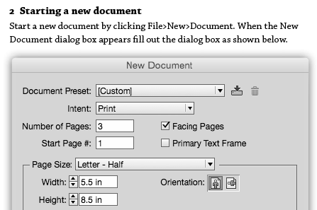 Preparing a screenshot for print