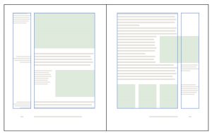 Use a layout grid in InDesign to create a dynamic book design