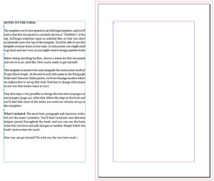 InDesign book template by Book Design Made Simple